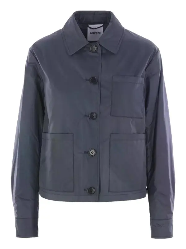 Aspesi Patch-pocket Jacket - Blue