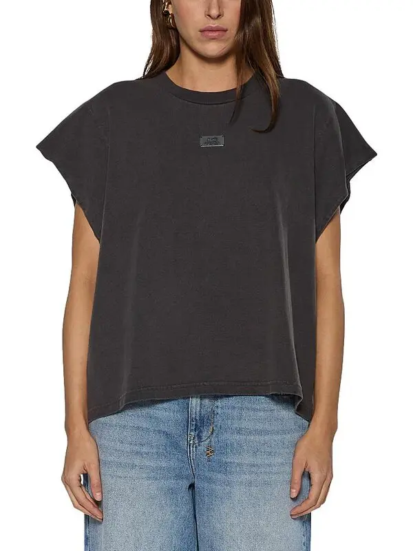 Ksubi Badge Origin Tank Washed Tee - Black