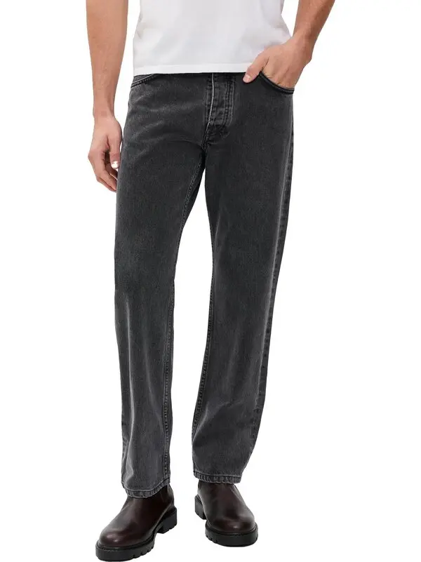 Nn07 Sonny Relaxed Straight-leg Jeans - Grey Denim