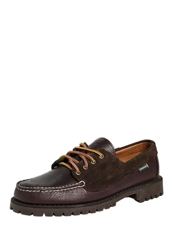 SEBAGO Askook Lug Suede Lace Up - Dark Brown/brown Brunette