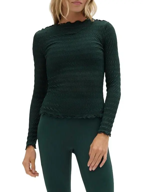 HALFDAYS Ynes Texture Top - Alpine