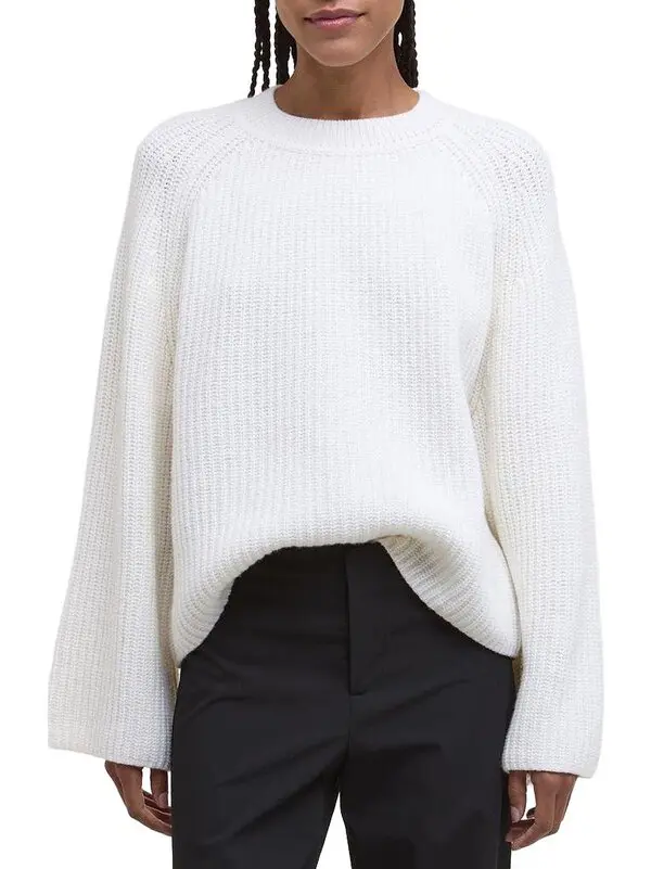 Barbour Wool-blend Crewneck Sweater - Cloud