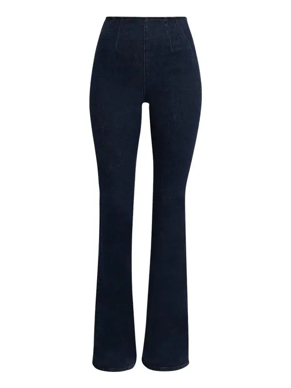 Veronica Beard Beverly Skinny Flare Jeans - Oxford