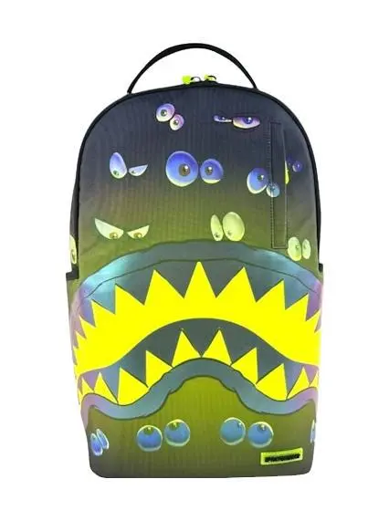 SPRAYGROUND Eyes On You Glow In The Dark Effect Dlxr Backpack - Multicolor