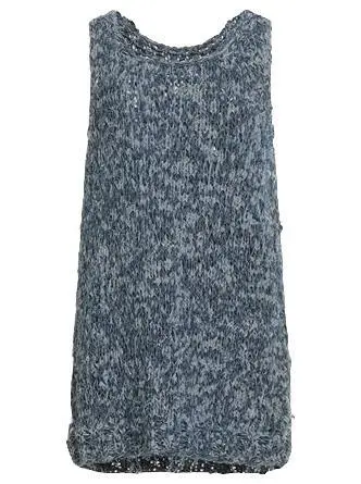 MAISON MARGIELA Mini Cotton Dress - Blue