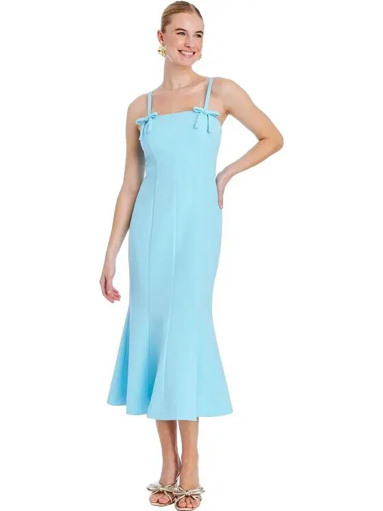Mestiza New York Calista Printed Midi Dress - Blue