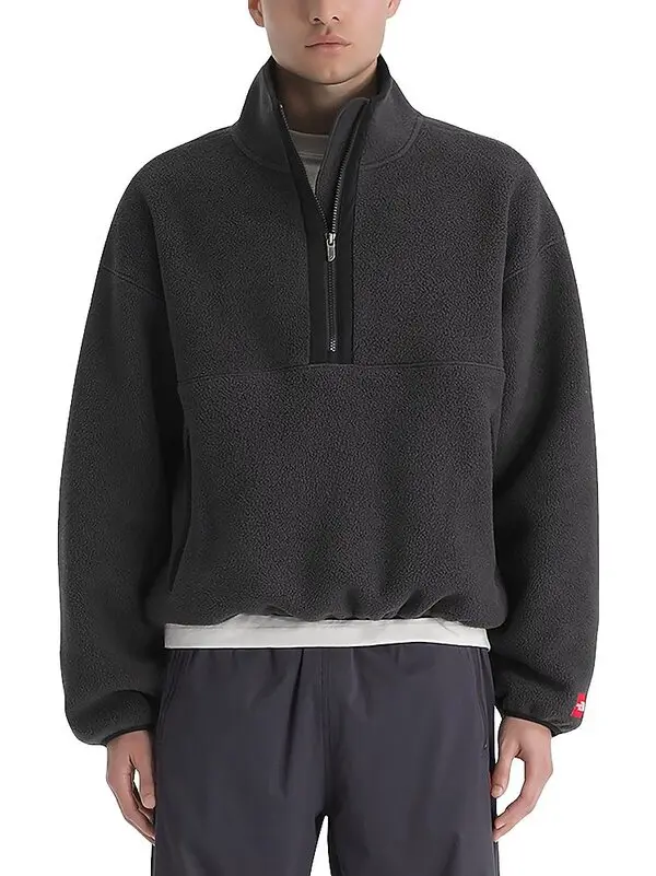 The North Face Box Half Zip Fleece Jacket - Obsidian