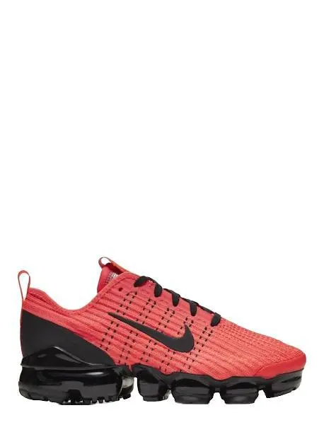Nike Air Vapormax Flyknit 3 Sneakers - Flash Crimson/hyper Crimson/metallic Silver
