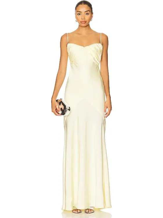 LOVERS AND FRIENDS Janae Gown - Yellow