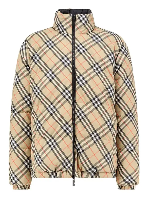 Burberry Traditional Check Reversible Jacket - Beige