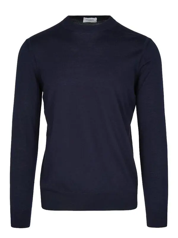 PAOLO PECORA Wool Sweater - Blue