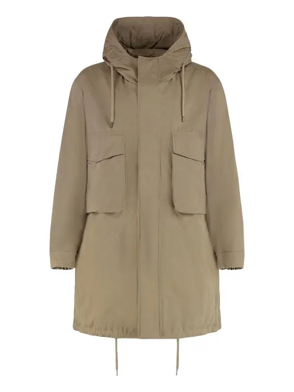 Herno Hooded Parka - Grey