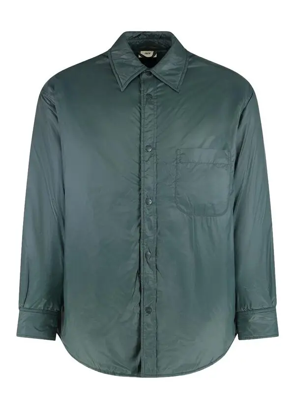 AUTRY Nylon Overshirt - Green
