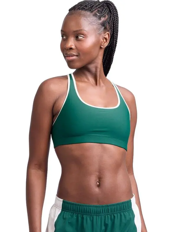 JOLYN Molly Sports Bra - Basil Contrast