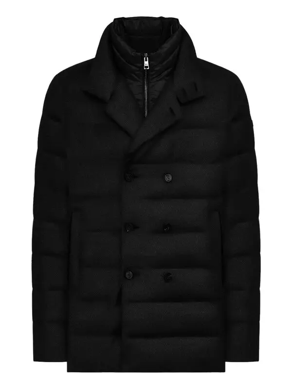 DUNO Double-breasted Blazer - Black