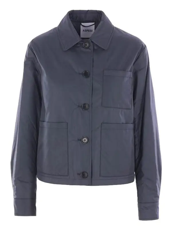 Aspesi Thermore Padded Jacket - Blue