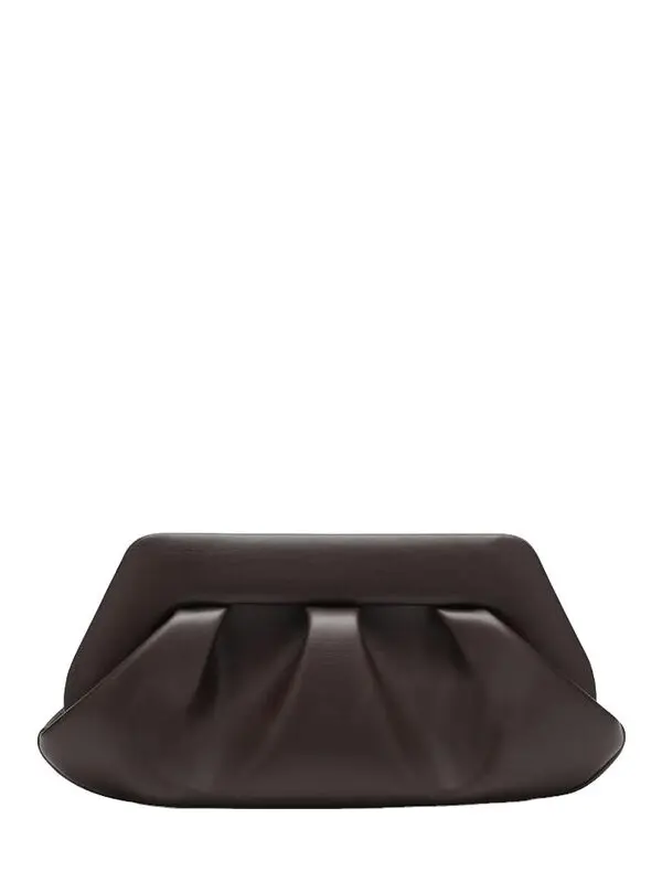 THEMOIRE Emera Clutch - Brown
