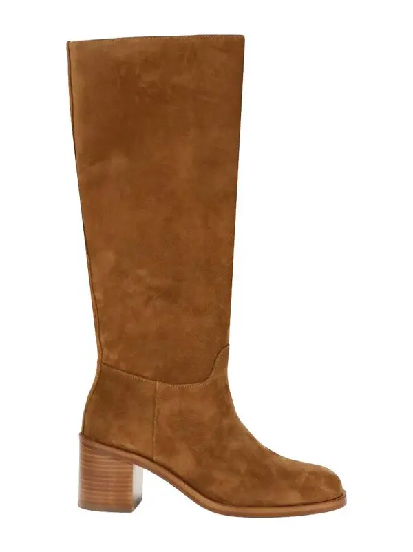 STUART WEITZMAN Finn High Boots - Brown