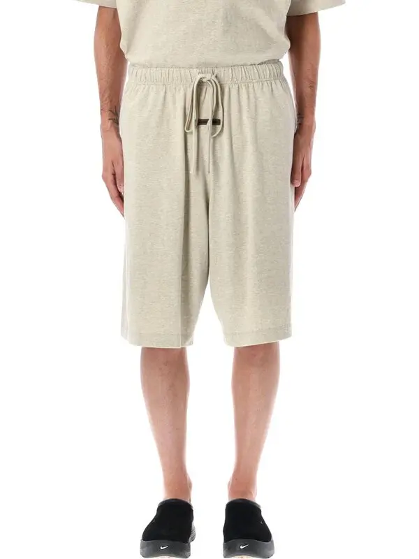 Fear Of God Basketball Cotton Jersey Shorts - Heather Stone