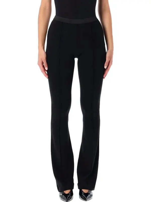 THE GARMENT Ultra Long Slim Trousers - Black