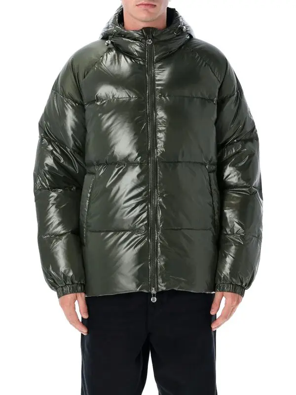 Pyrenex Sten Hooded Down Jacket - Deep Khaki