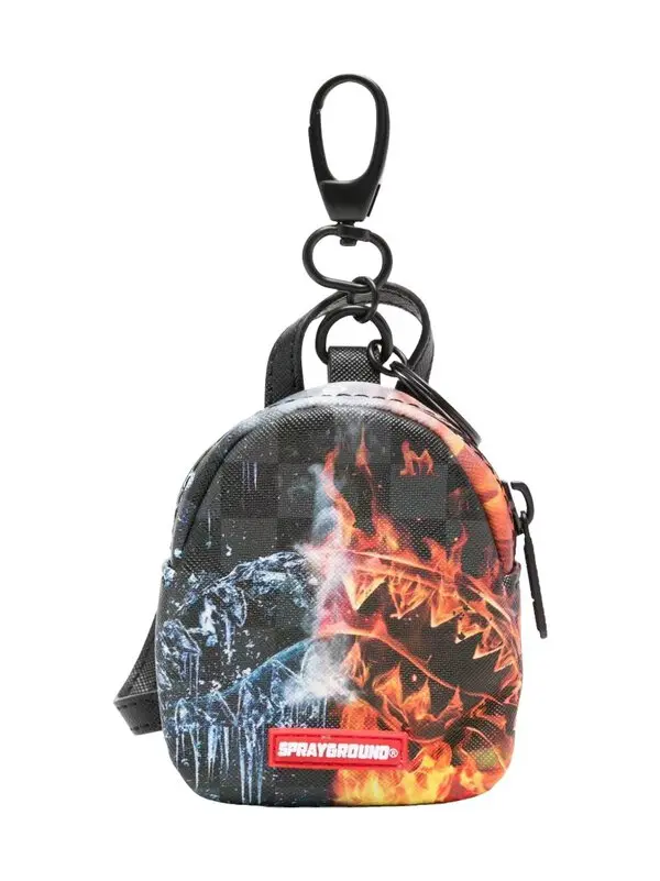 SPRAYGROUND Graphic-print Mini Backpack - Black