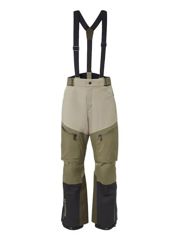 Moncler High Performance Ski Pants - Green