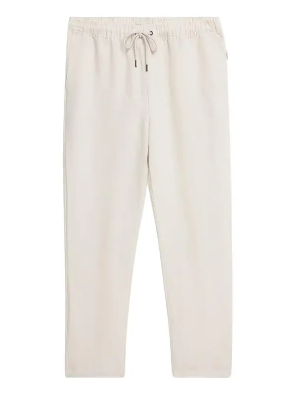 Onia Air Linen Pull-on Pants - Stone