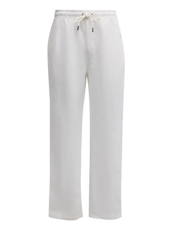 Onia Air Linen Pull-on Pants - White
