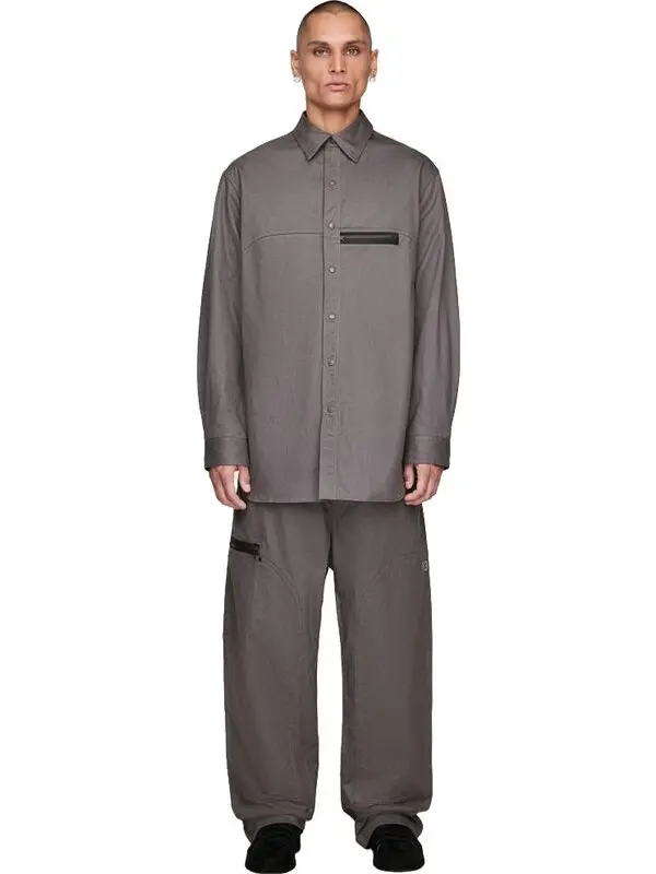 Adidas Ut Twill Straight Pants - Granite