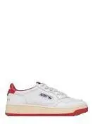 AUTRY Medalist Low X Maison Kitsuné Leather Sneakers - Red