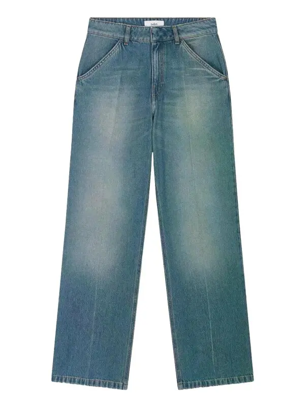 Ba&sh Patch-pocket Denim Jeans - Neutrals