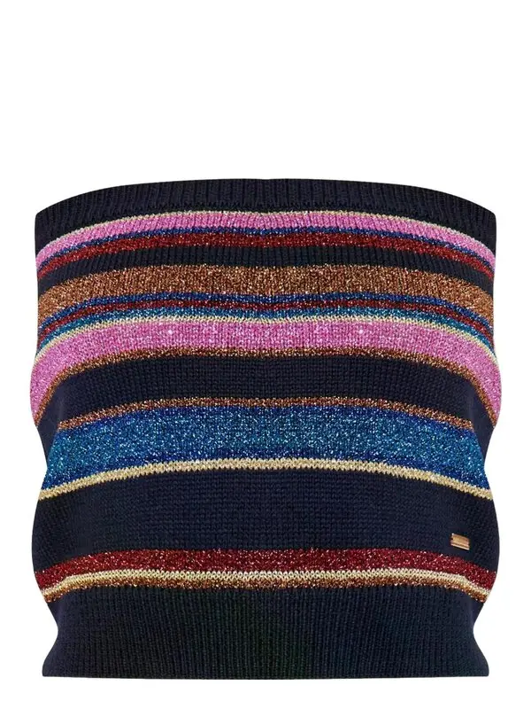 Dsquared2 Striped Knit Set - Black
