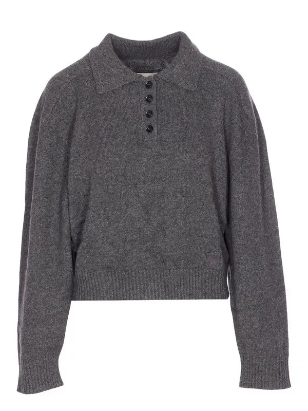 Loulou De Saison Homere Sweater - Grey