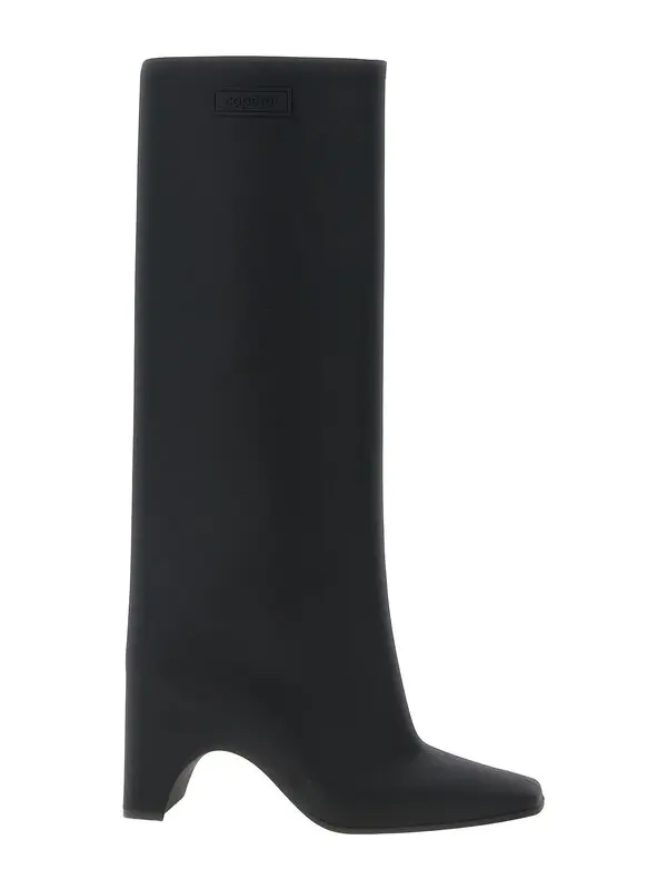 Coperni Rubber Bridge Boots - Black
