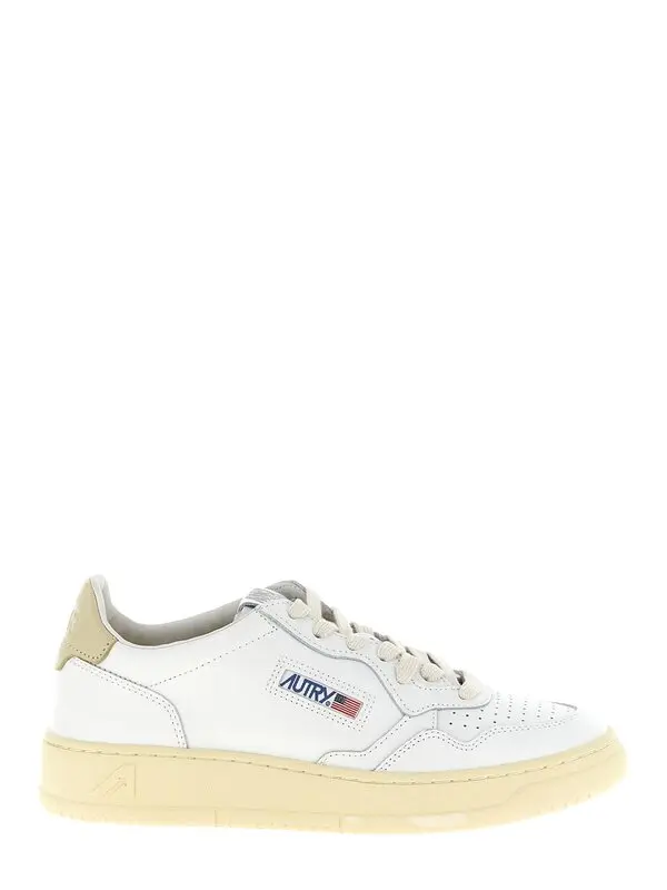 AUTRY Medalist Low Sneakers - Beige