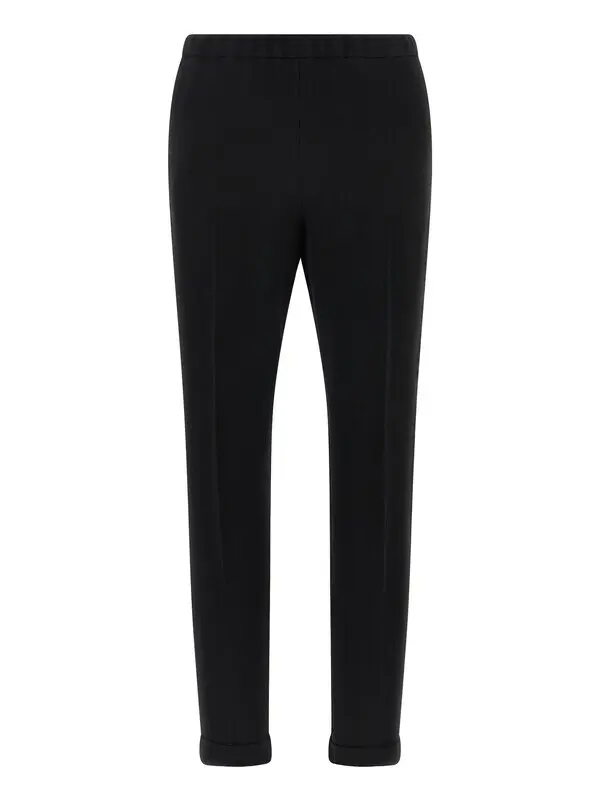 Alberto Biani Cigarette Pants - Black