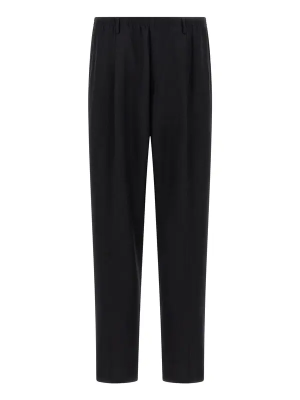 CELLAR DOOR Ezio Wool Pants - Black