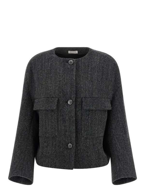 P.a.r.o.s.h Lowolf Jacket - Gray