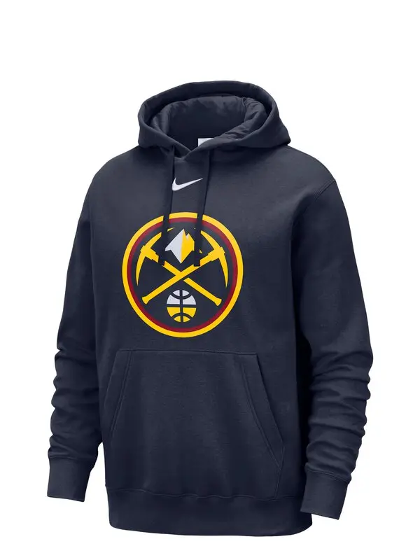 Nike Denver Nuggets Nba Pullover Hoodie - Blue