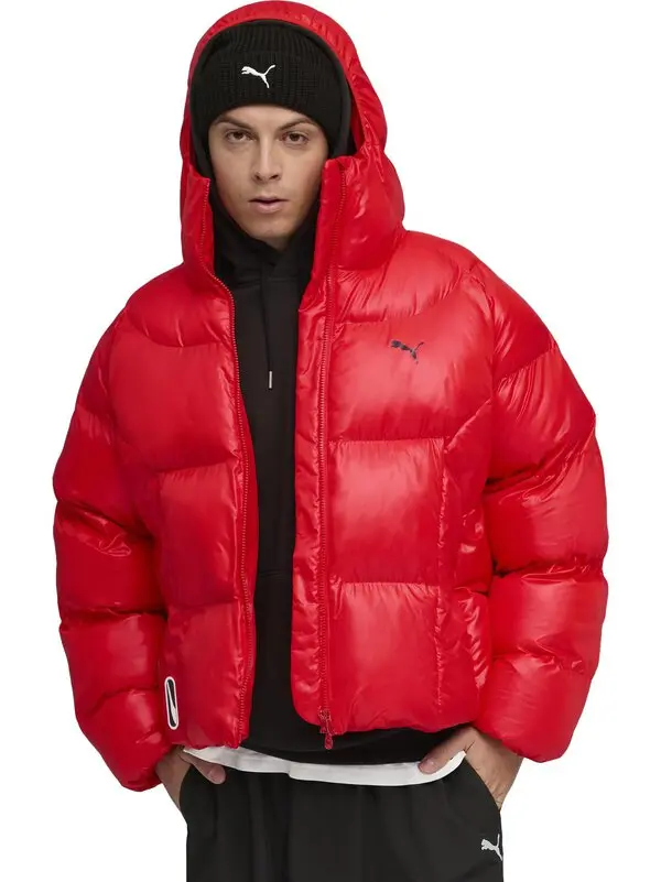 PUMA Tech-x Oversized Primaloft® Puffer Jacket - Red