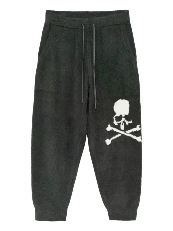 MASTERMIND WORLD Logo-print Trousers - Green