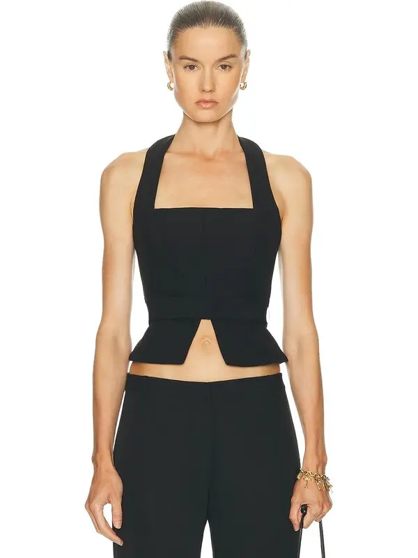 Cult Gaia Anita Top - Black