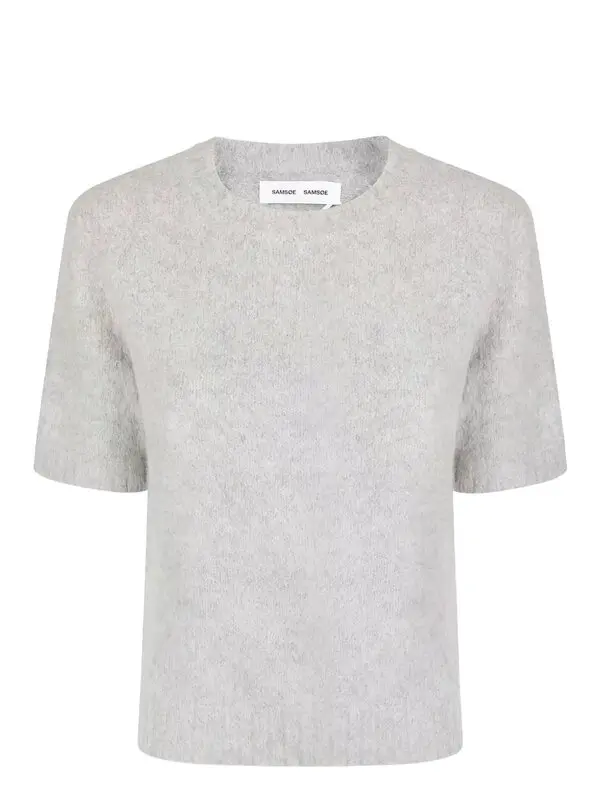 SAMSOE SAMSOE Sajeanne Knitted Top - Grey