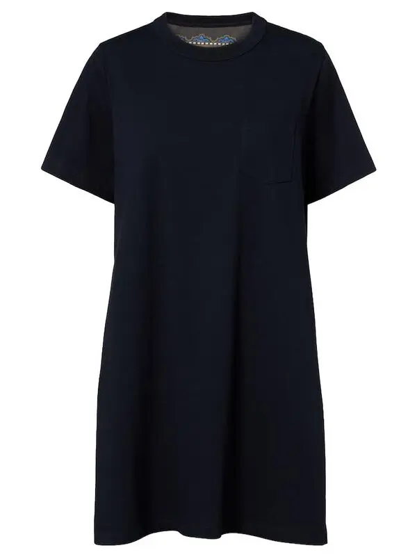 Sacai Paisley Paneled Mini Dress - Multicoloured