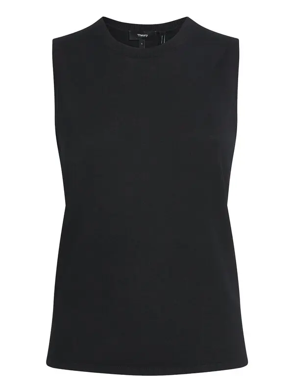 Theory Regal Wool Vest - Black