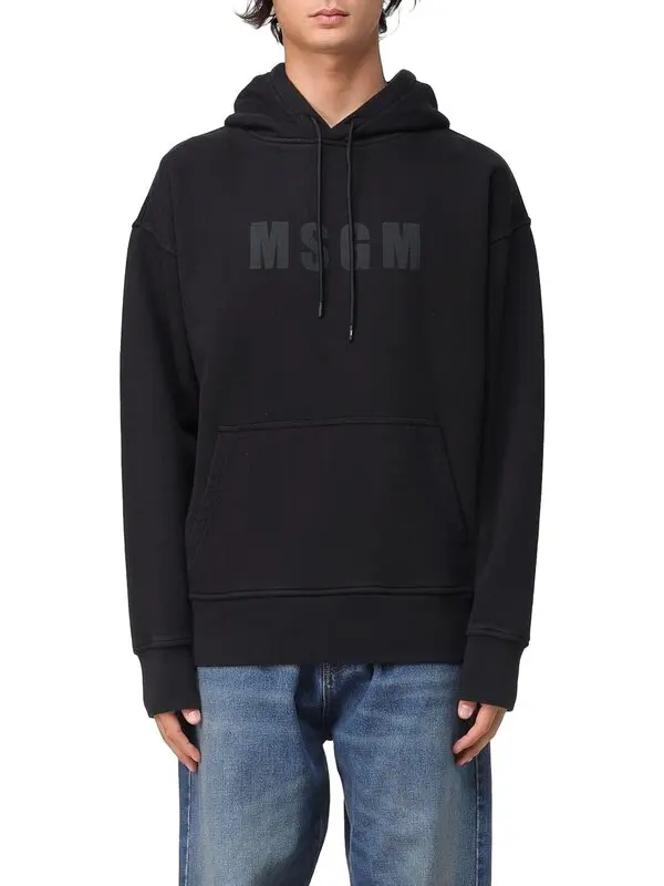 MSGM Logo Sweatshirt - Black