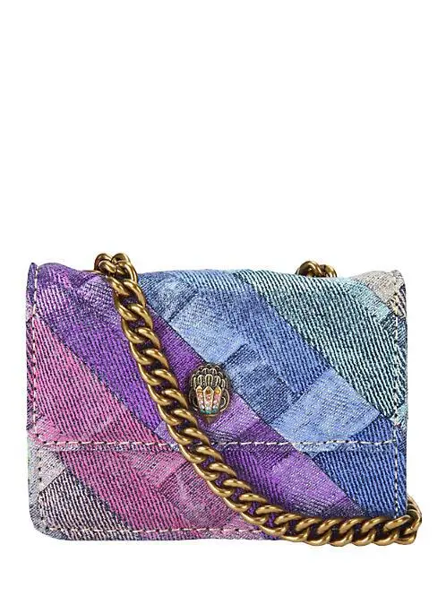 Kurt Geiger Micro Kensington Denim Shoulder Bag - Mult/other