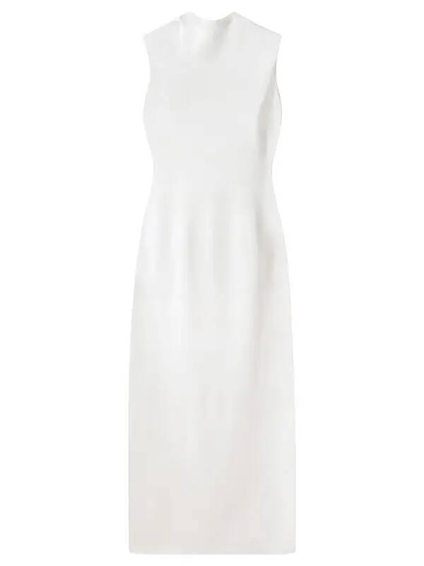 Cult Gaia Deirdra Embellished Open-back Midi Dress - Off-white