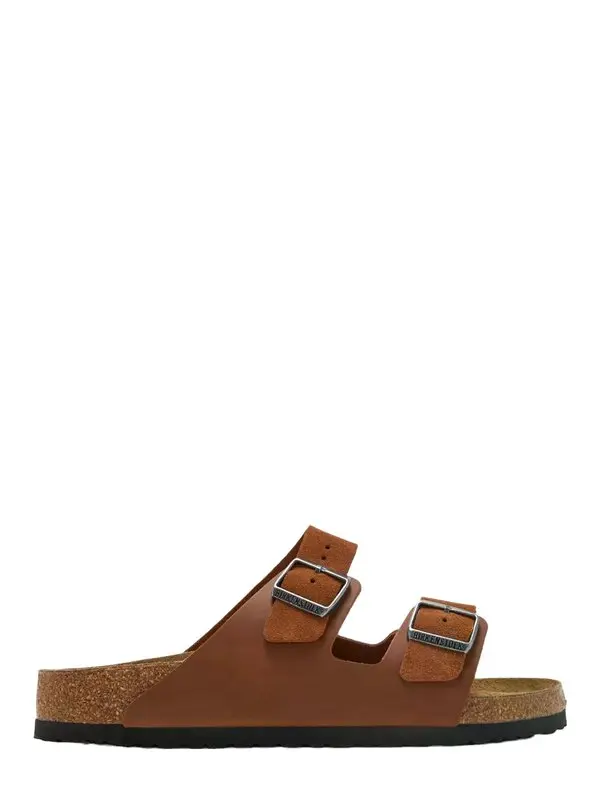 BIRKENSTOCK Arizona Double-buckle Sandals - Brown